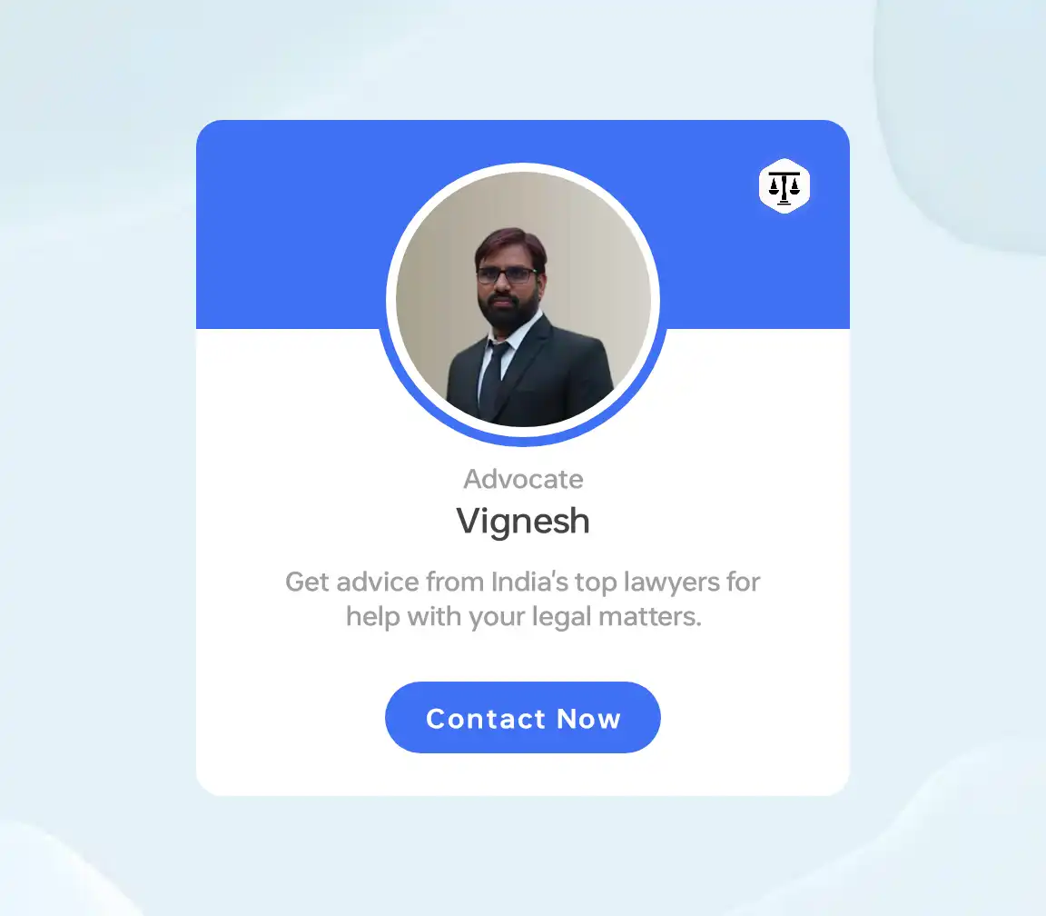 Advocate Vignesh Kumar - Lawyer in Hyderabad-Metropolitan Sessions Court, Telangana | Law4u