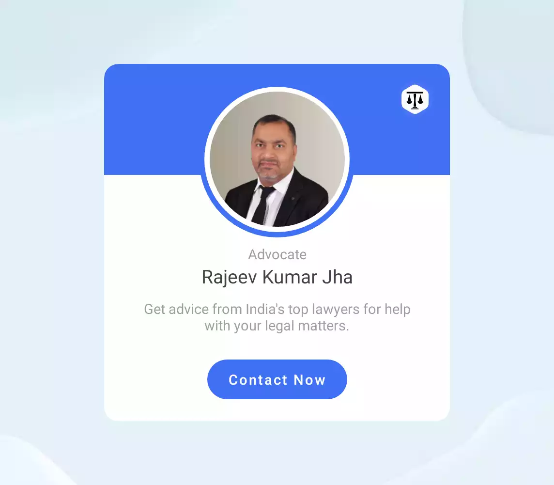 Advocate Rajeev Kumar Jha - Lawyer in Bengaluru, Karnataka | Law4u