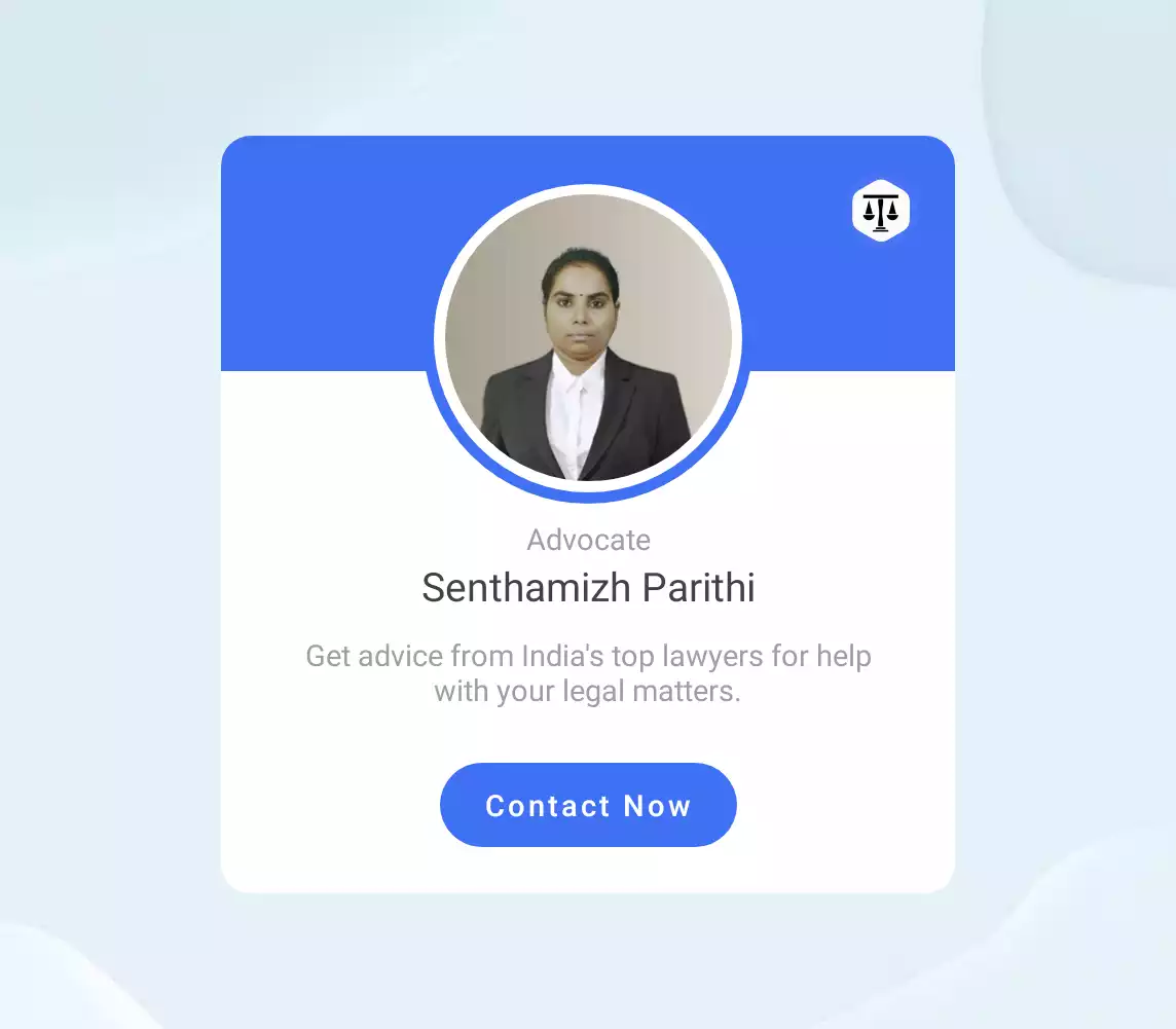 Advocate Senthamizh Parithi - Lawyer in Salem, Tamil Nadu | Law4u