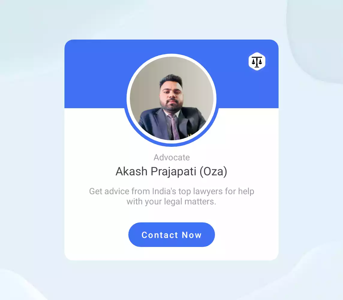 Advocate Akash Prajapati (oza) - Lawyer in Ahmedabad (Rural), Gujarat ...