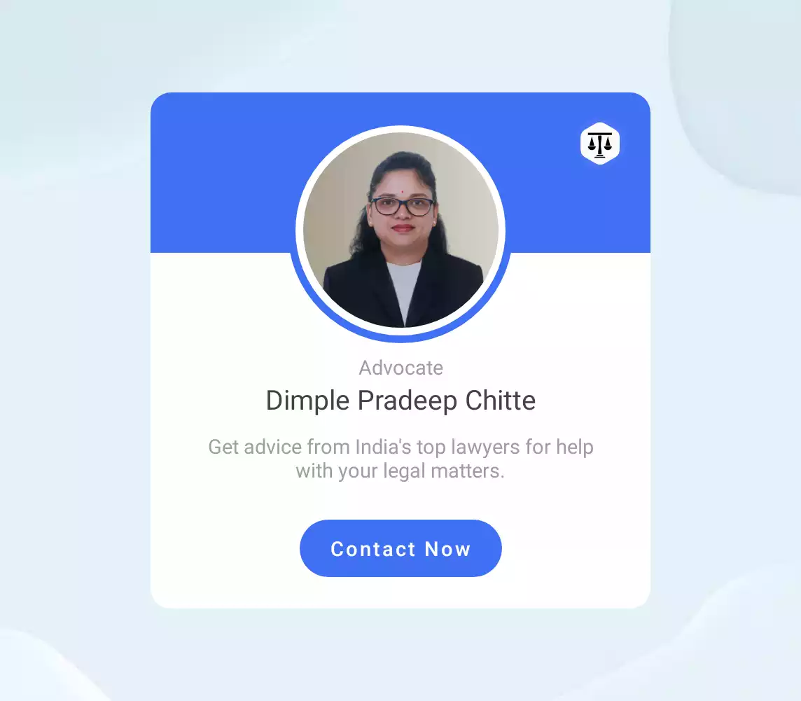 Advocate Dimple Pradeep Chitte - Lawyer in Maharashtra Family Courts ...