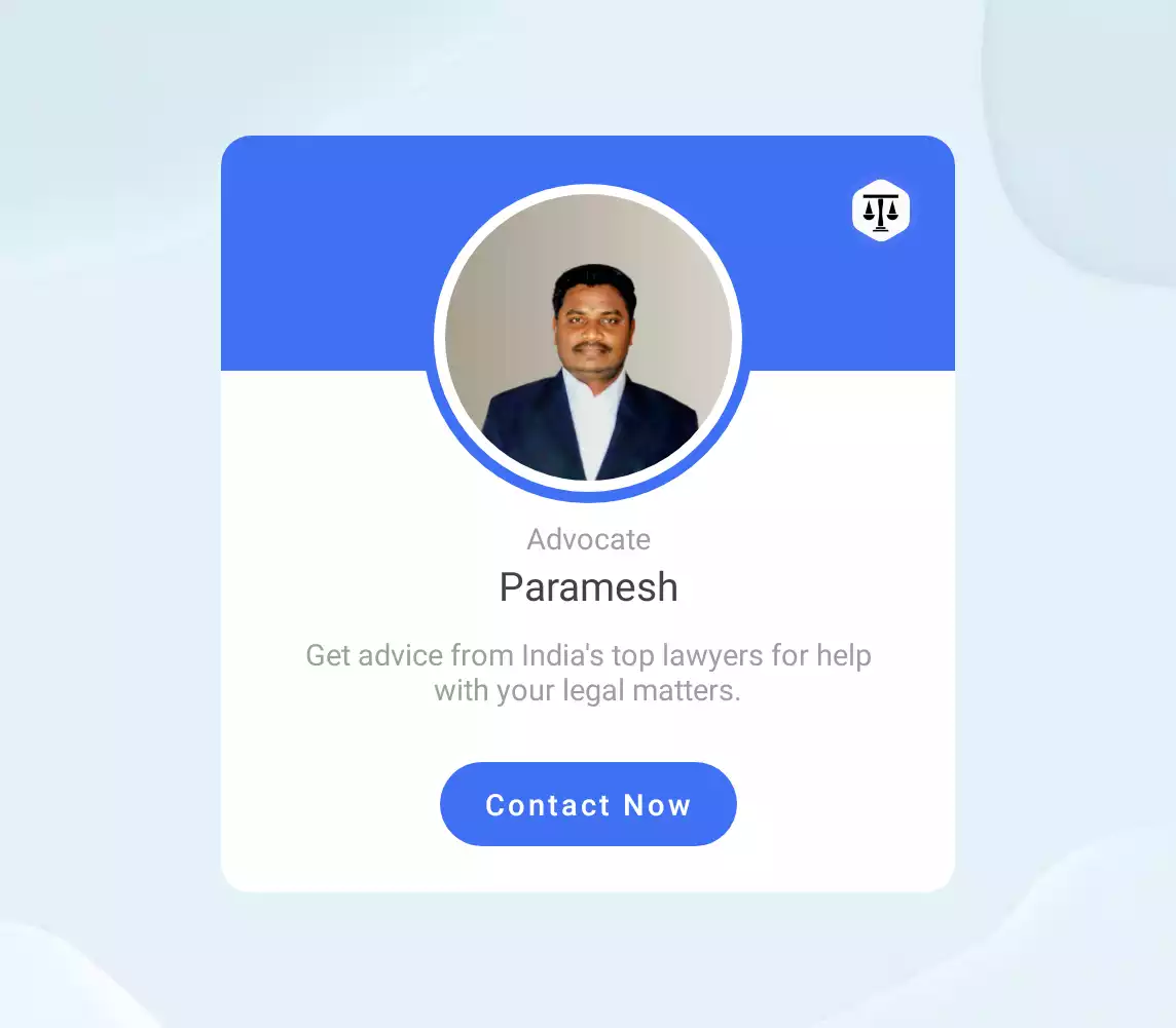 Advocate Paramesh - Lawyer in Nalgonda, Telangana | Law4u
