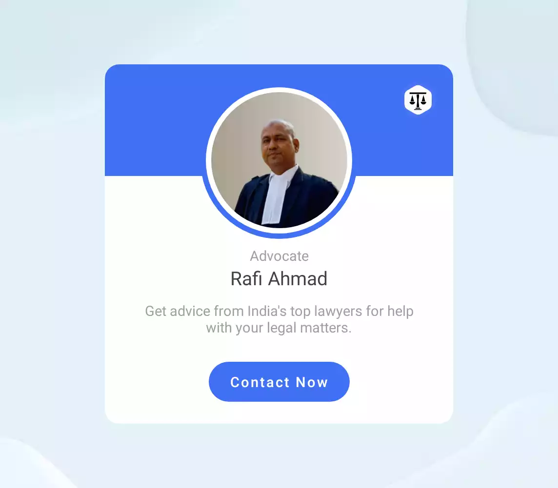 Advocate Rafi Ahmad - Lawyer in Lucknow, Uttar Pradesh | Law4u