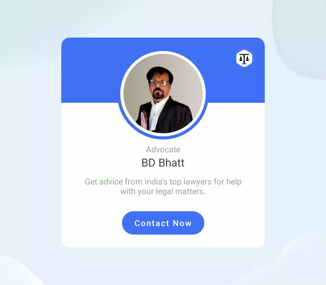 Advocate BD Bhatt - Lawyer in Anand, Gujarat | Law4u