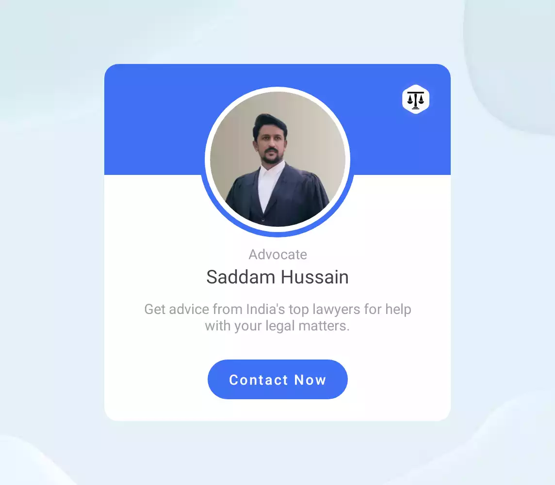 Advocate Saddam Hussain - Lawyer in Adilabad, Telangana | Law4u