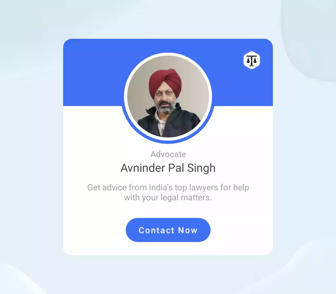 Advocate Avninder Pal Singh - Lawyer in Sri Ganganagar, Rajasthan | Law4u